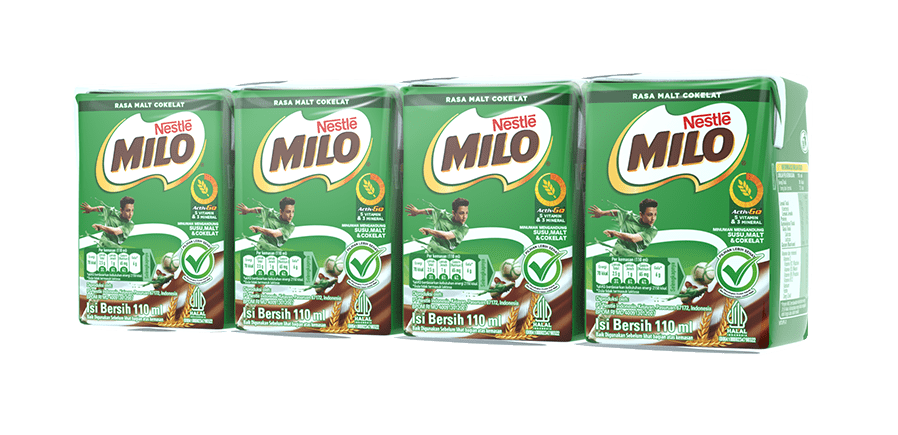 Produk Milo Kotak UHT 4x110ml | MILO Indonesia